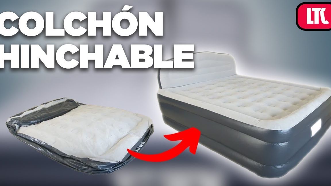 Cómo inflar un colchón Intex en pocos minutos